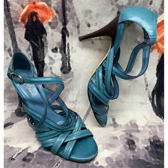 Cole Haan | Shoes | Cole Haan Heels Shoes Pumps Womens 95b Turquoise ...